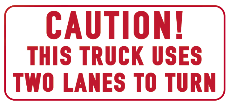 Truck uses two lanes to turn | CSRSza